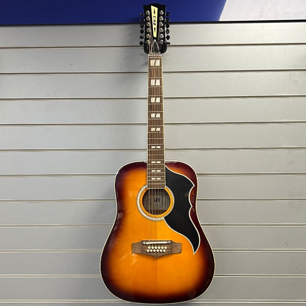 Used EKO RANGER XII VR EQ 12 STRING ELECTRIC ACOUSTIC GUITAR - Own4Less